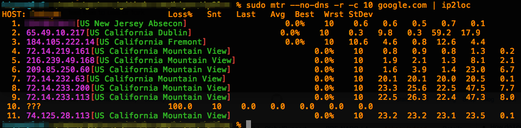 GitHub - kiyor/ip2loc: ip2loc, use pip to output, request from freegeoip style api with maxmind
